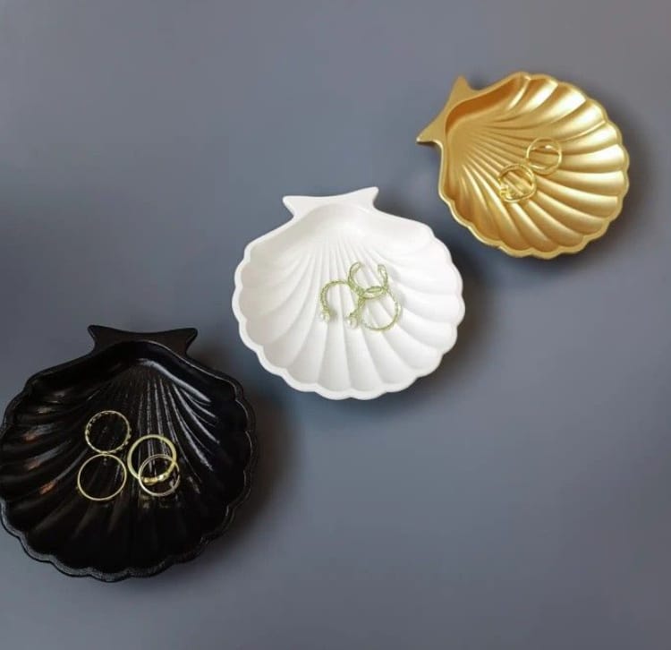 Concrete Sea shell tray – Colourcharades